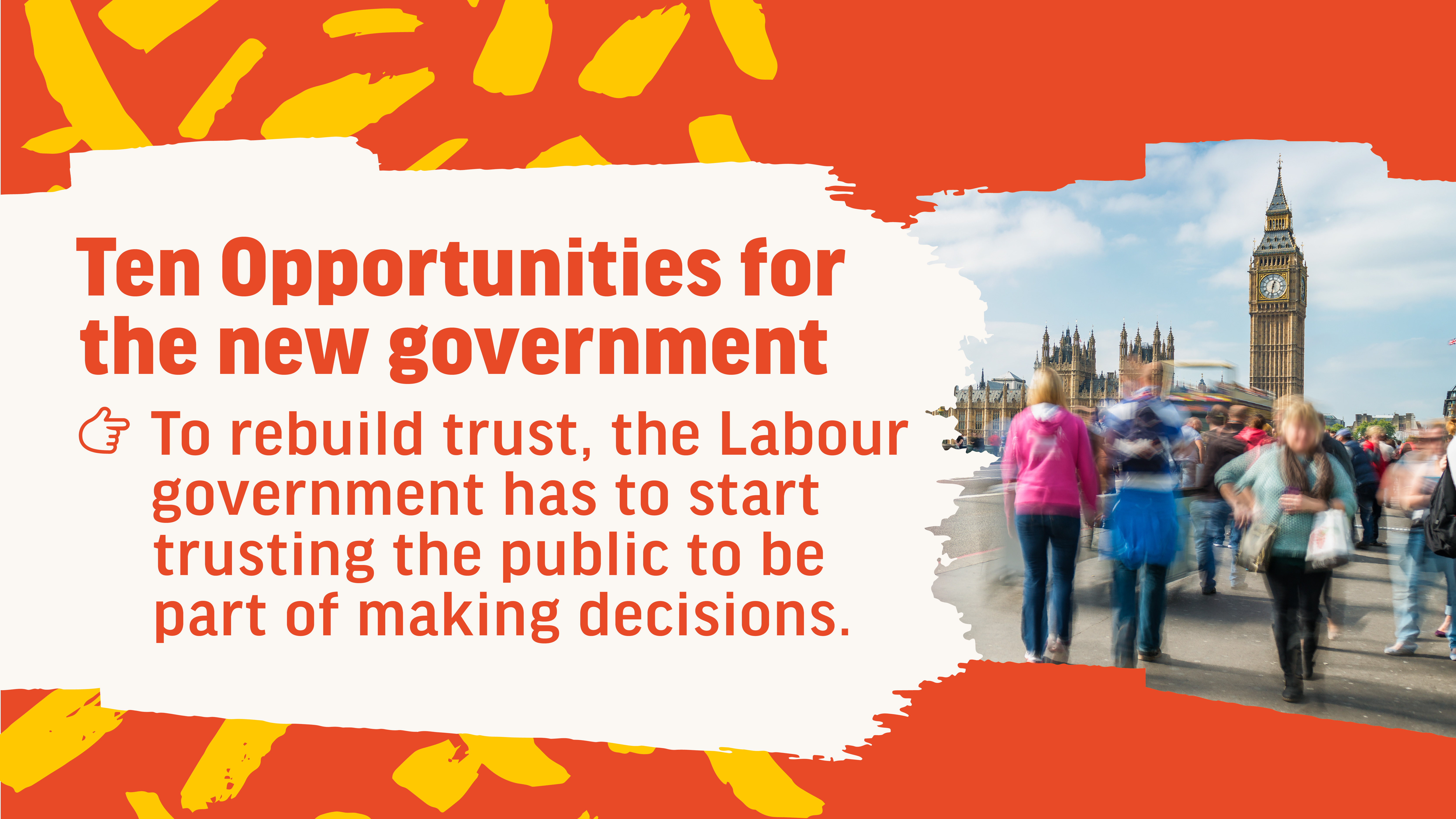 To rebuild trust, the Labour government has to start trusting the ...